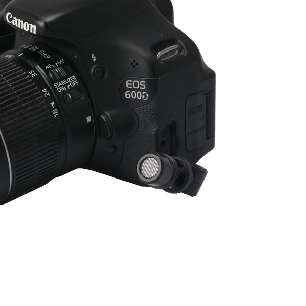 CiMic Flexible and Compact Microphone for Camera, Camcorder, Sound ...
